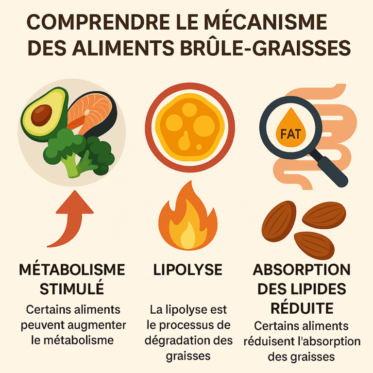 10 aliments brûle-graisses puissants : perte poids garantie